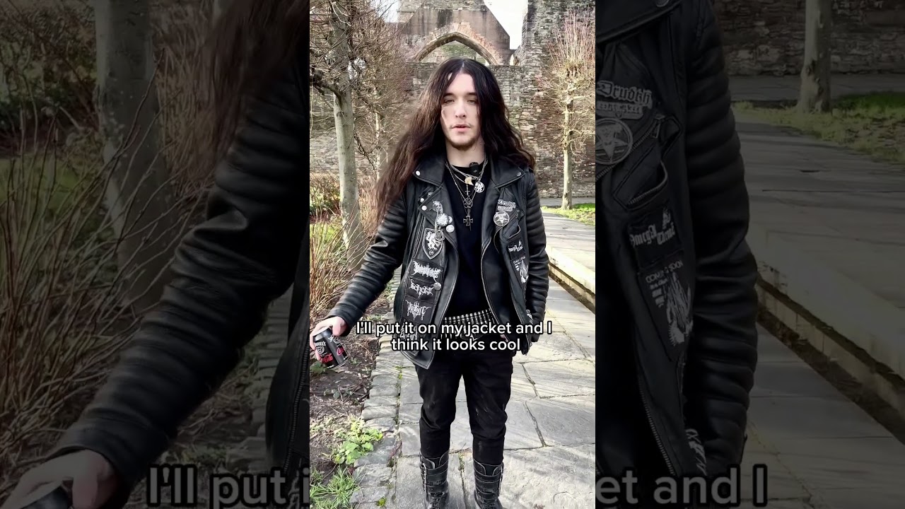 What is a battle jacket? #metalheadcommunity #heavymetall #metalhead #goth #metal #battlejacket