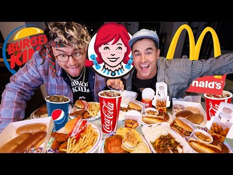 We Bought 1 Item From EVERY Fast Food Restaurant in Our City