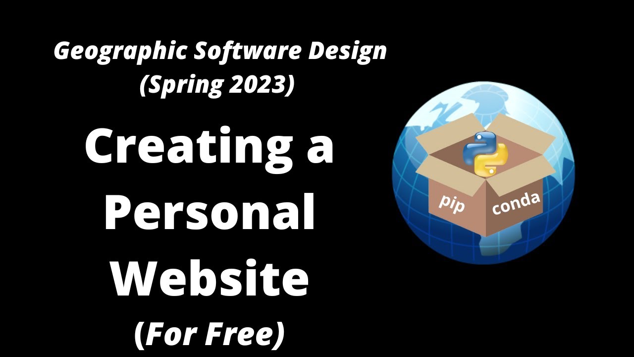 GEOG-510 Week 3 - Creating a Personal Website Using GitHub Pages