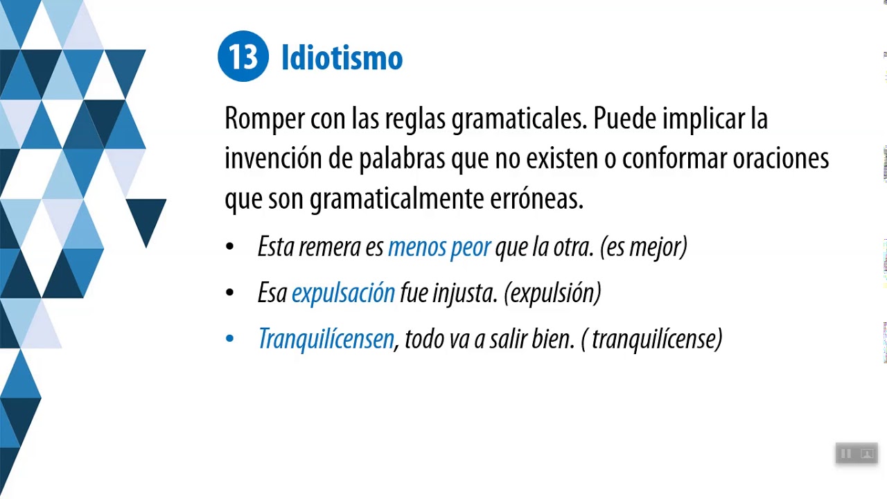 Vicios del lenguaje