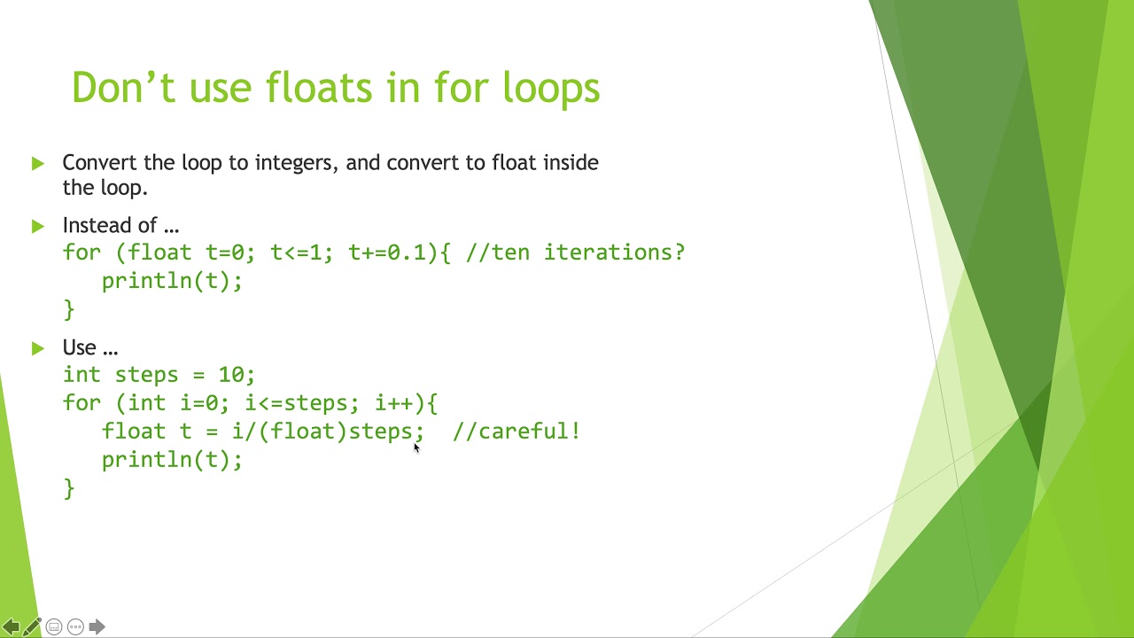 COMP1010 For Loops Intro