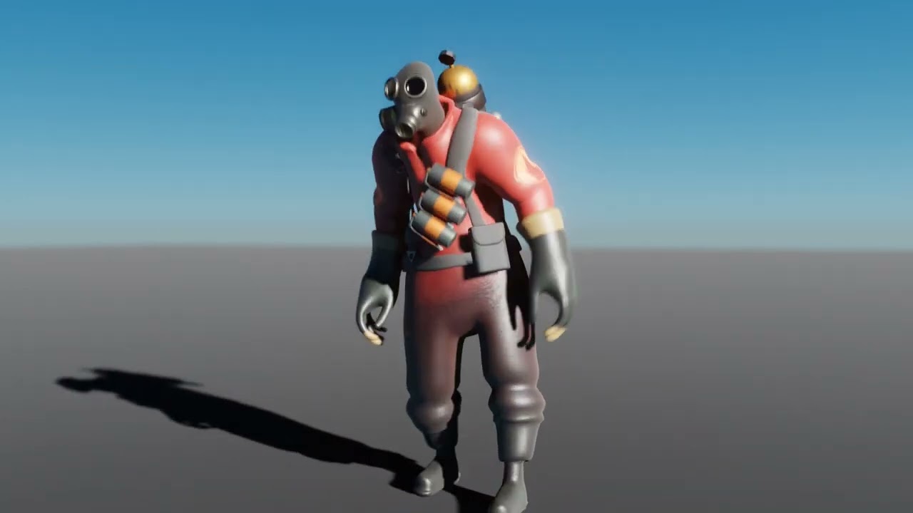Pyro Animation Test(TF2)