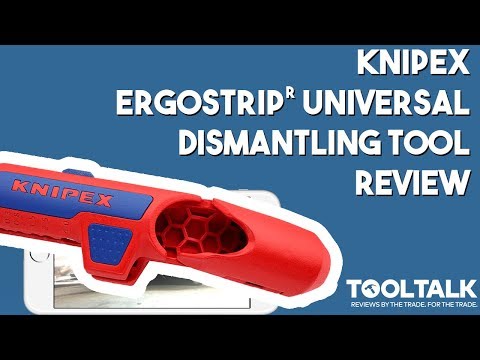 KNIPEX ErgoStrip® Universal Dismantling Tool Review By Terry Burgin Plumbing and Heating Engineer