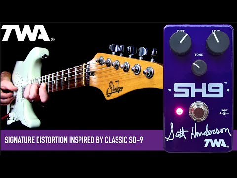 TWA SH9 Scott Henderson Signature Distortion Effects Pedal, | Reverb