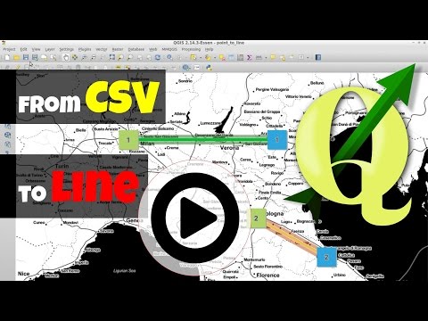 Creare in QGIS a legaturilor catre un fisier CSV | GEOSPATIAL ROMANIA