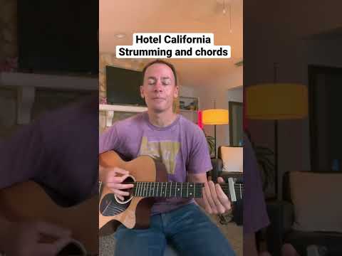 Hotel California - Easy Strumming lesson #guitartutorial #guitar