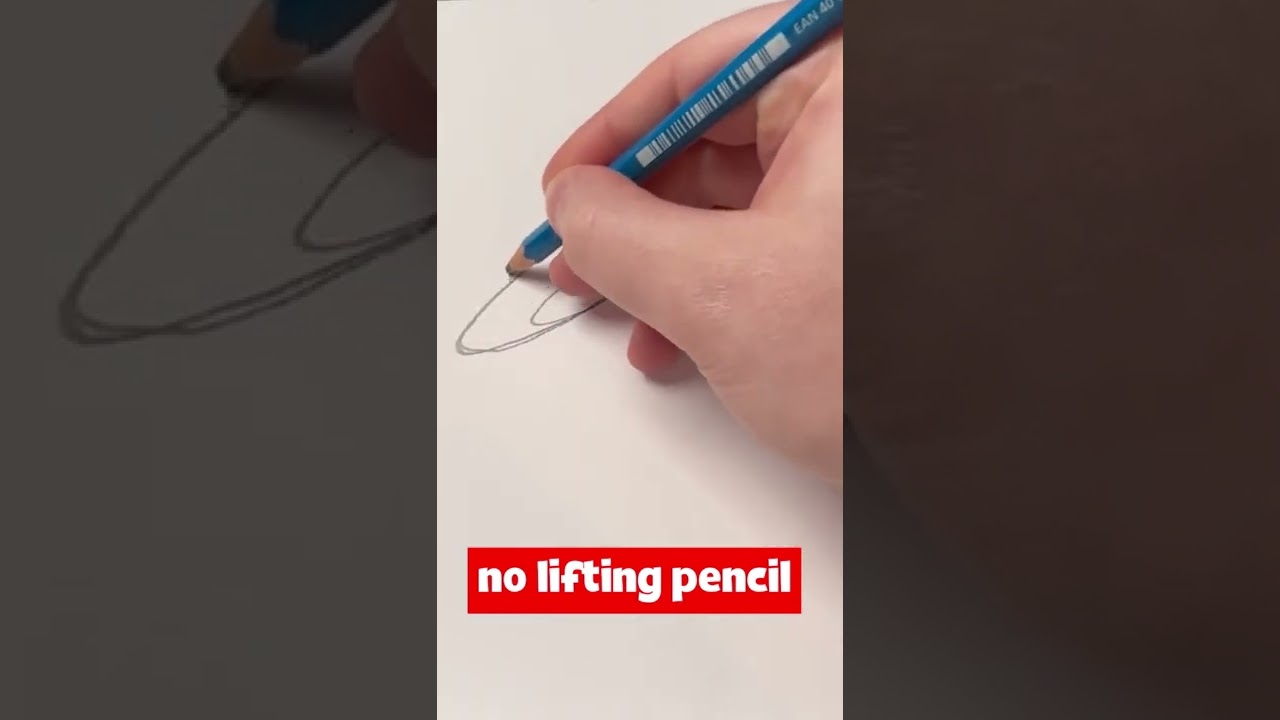 ONE LINE UFO DRAWING