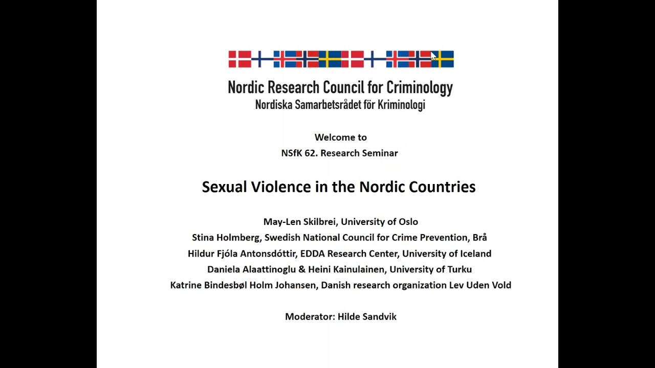 NSfK 62. Research Seminar 2021: 
