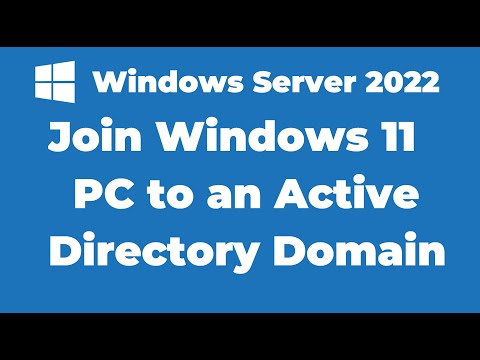8. How to Join Windows 11 to an Active Directory Domain