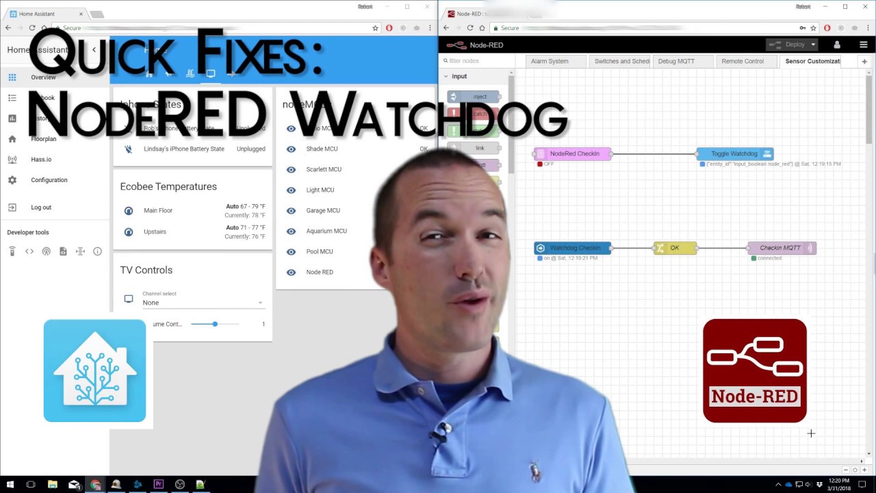 Home Assistant NodeRED Watchdog - Fix Frozen Flows