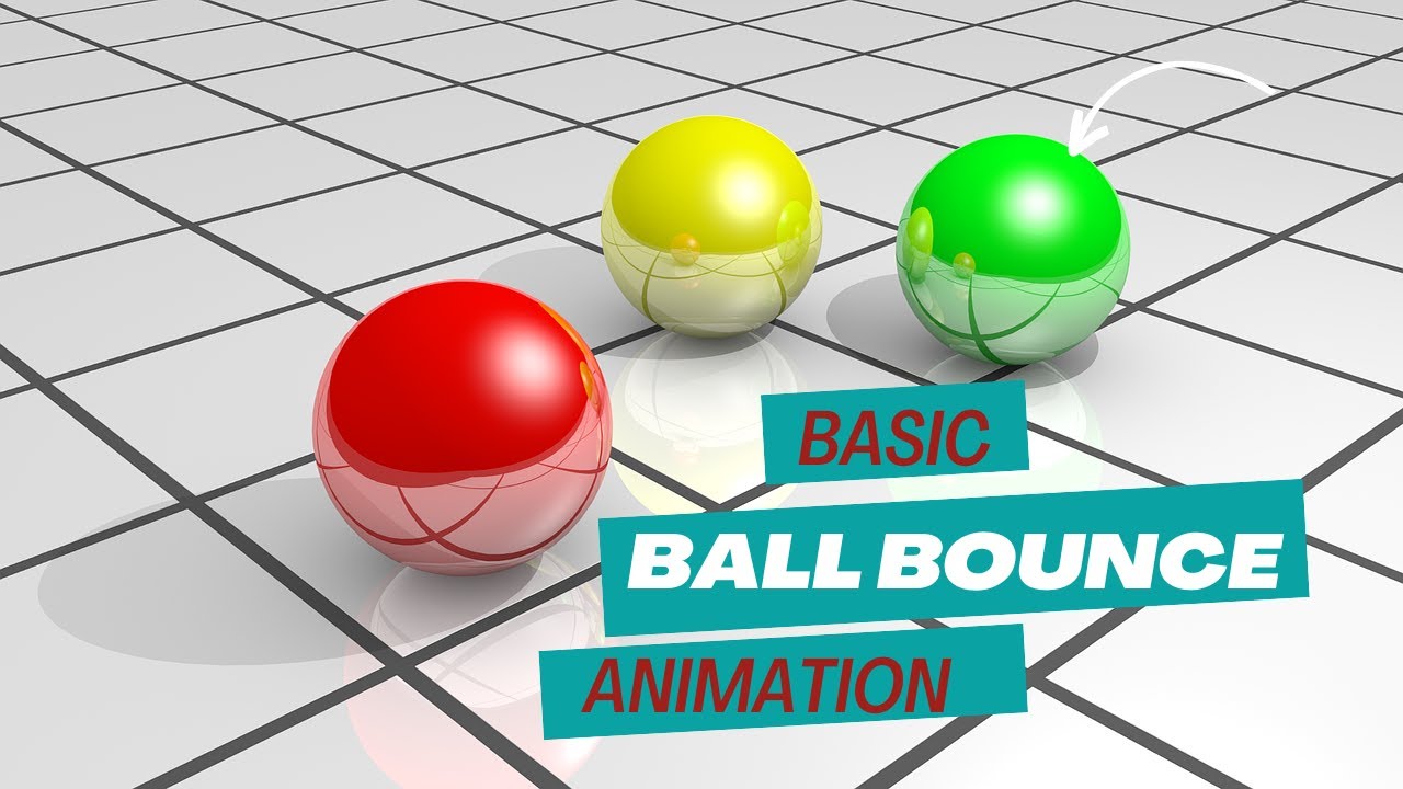 Maya Animation Tutorial Basic Ball Bounce Animation