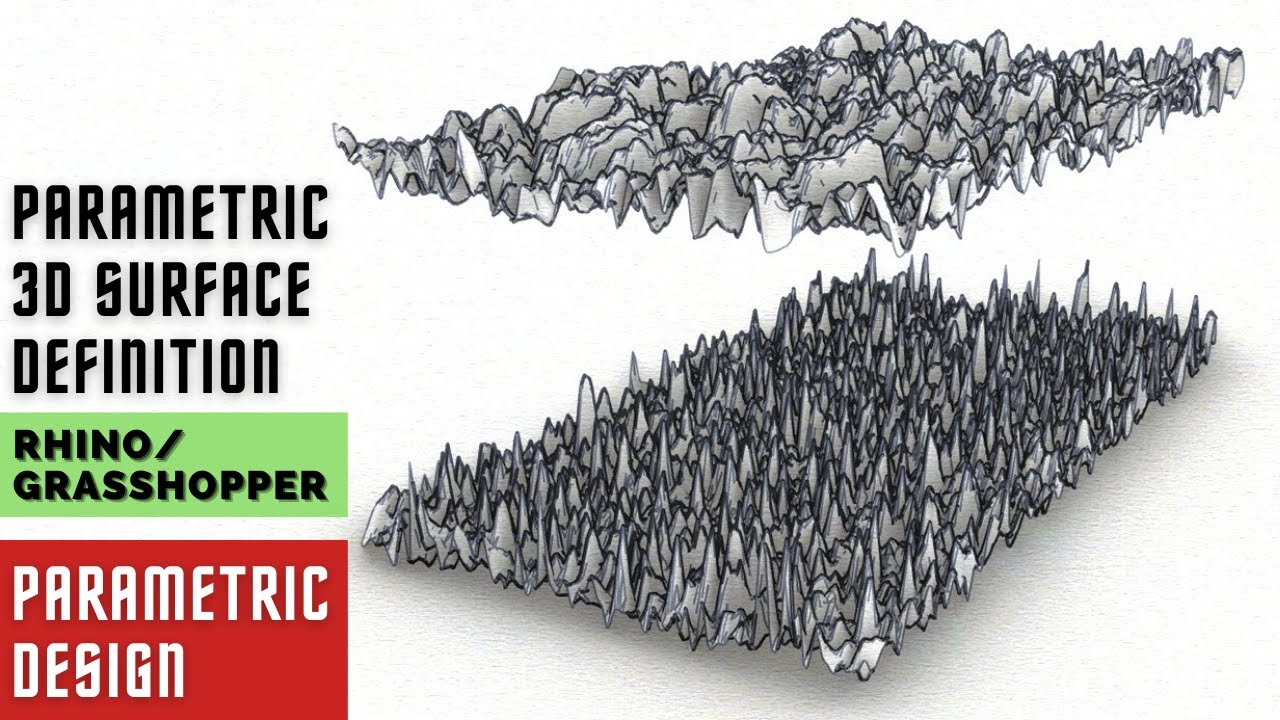 Easy Grasshopper Tutorial | Parametric 3d Surface