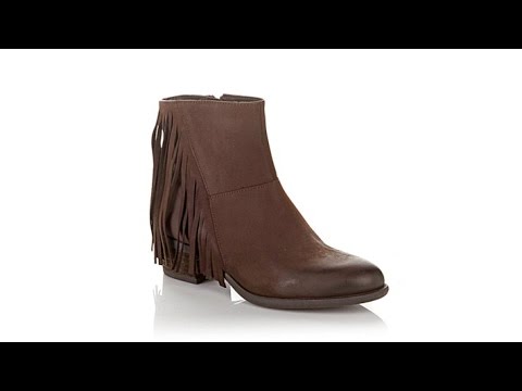 Steven Casidyy Leather Bootie