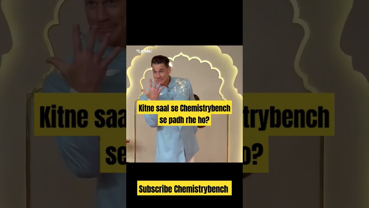 Online Chemistry Tutors by Chemistrybench ft. John Cena | #chemistrybench #jee #neet