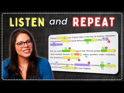 English Reading with Connected Speech 📖 Vocabulary and Native Pronunciation Practice