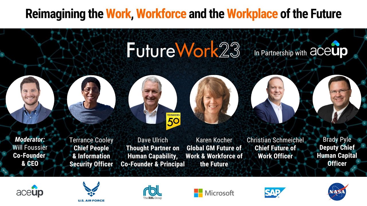 Reimagining the Work, Workforce and the Workplace of the Future