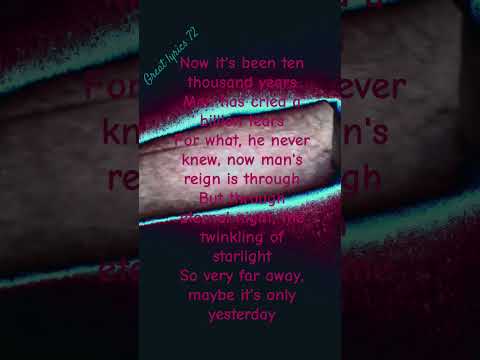 Great lyrics . Zager & Evans . In the Year 2525