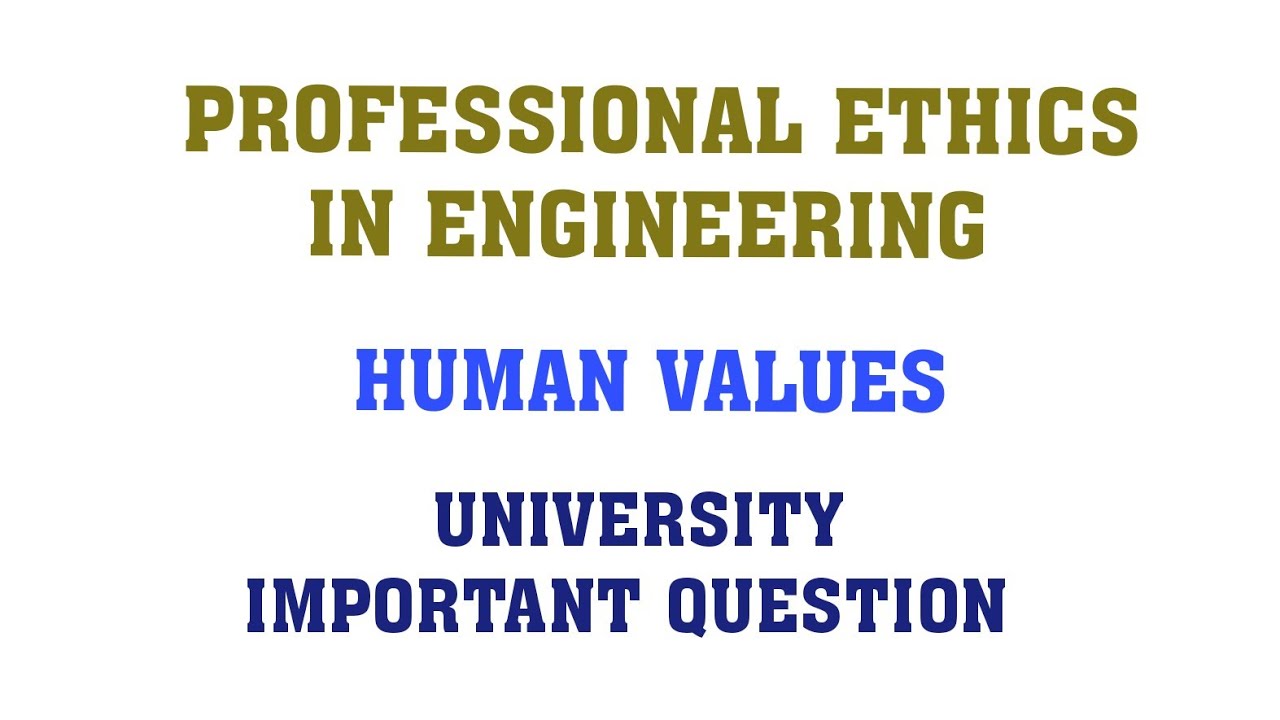 Understanding Professional Ethics in Engineering: A Comprehensive ...