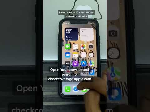 How to know if your iPhone is original or fake.