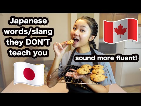 hallie's⟡Japanese⟡kitchen: Words & Slang commonly used by locals! Sound more native! [EP.3]