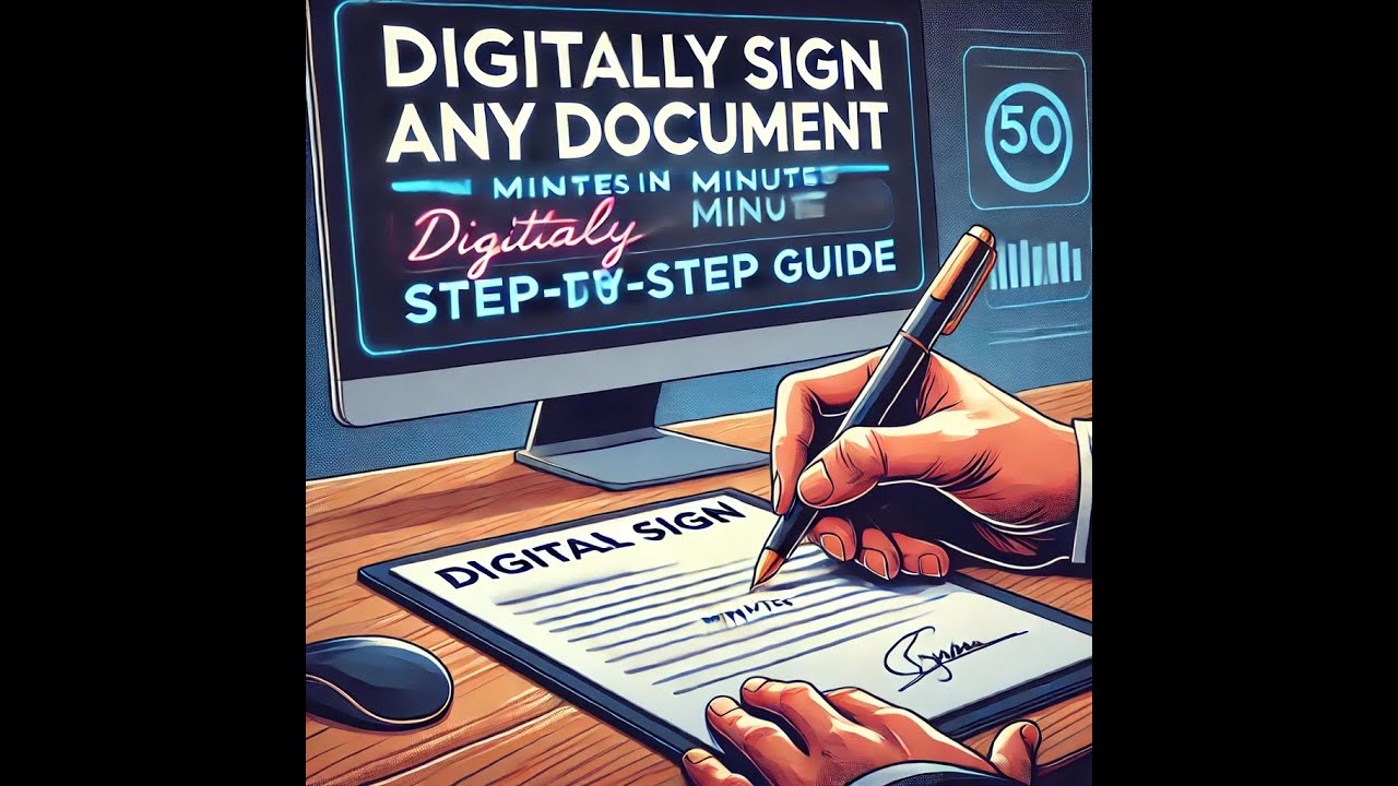 Digitally Sign Any Document in Minutes | Step-by-Step Guide #techbrain #technology #knowledge