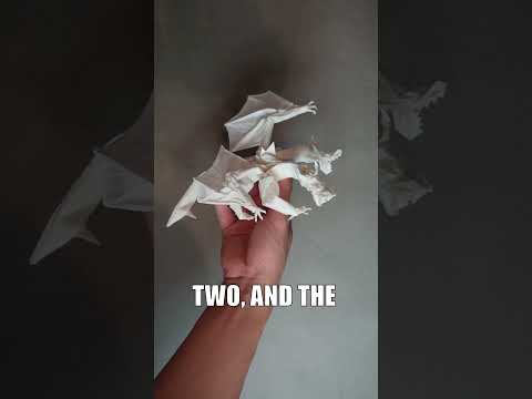 Why should you make Origami Dragons? #origamipaper #origami #origamidragon