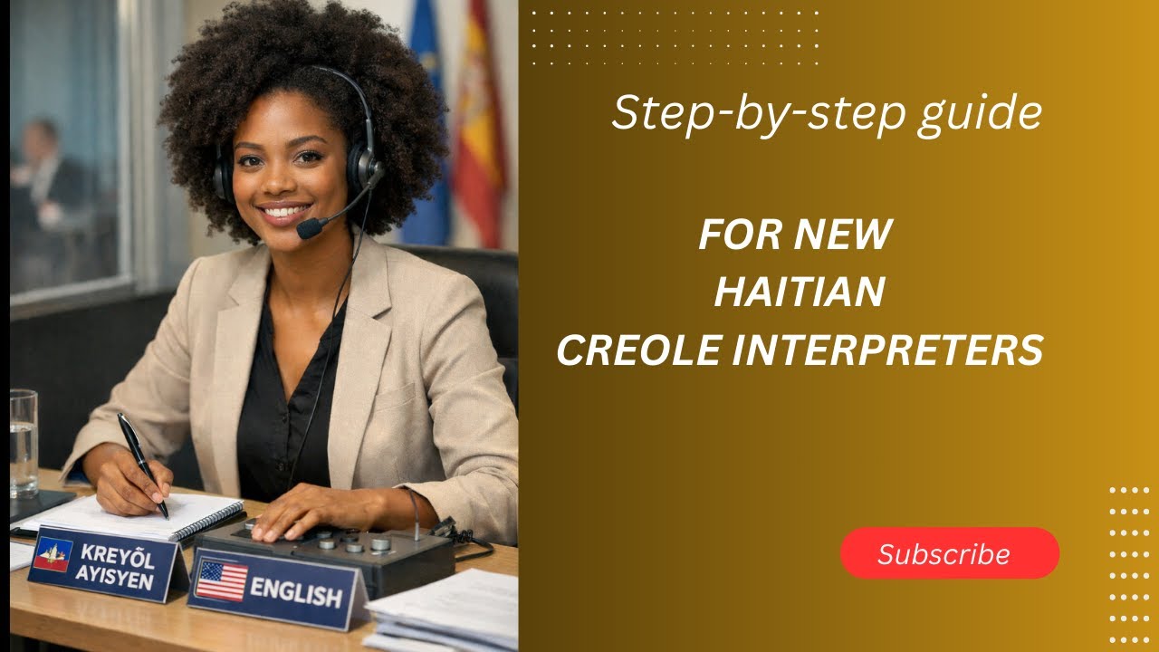 Step by step guide for new Haitian Creole Interpreters.