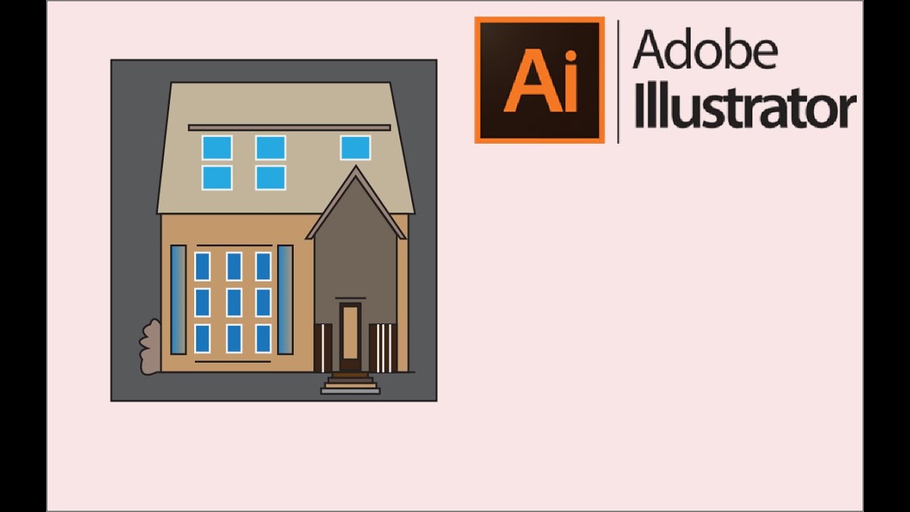 simple House illustrator vector: