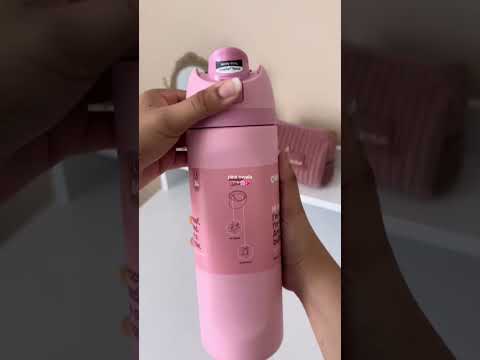 unboxing my pink owala water bottle π #owala #waterbottle #unboxing #pinkaesthetic