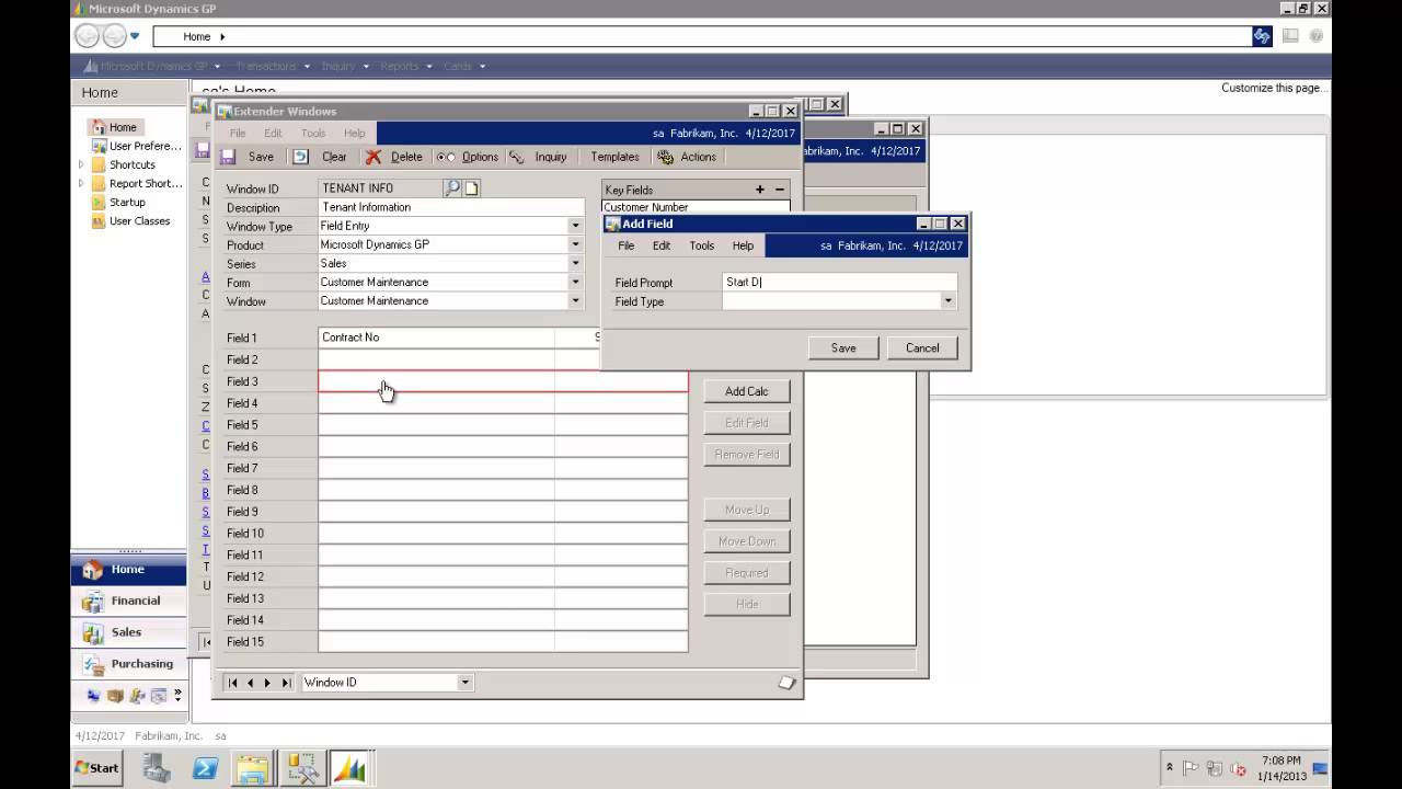 Extender Demonstration - Tenant Example Pt. 1