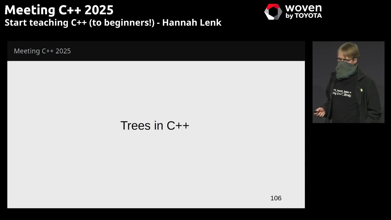 Trees in C++ - Jens Weller - Meeting C++ 2025 lightning talks