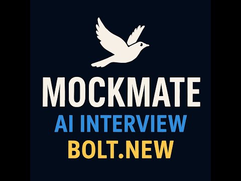 MockMate – AI Interview Coach Built with Bolt | World's Biggest Hackathon 2025