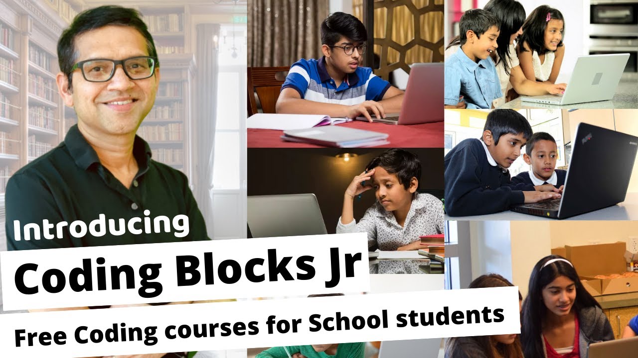 FREE Coding courses for School students in Grades 2 - 12 - Coding Blocks Jr - Help us share
