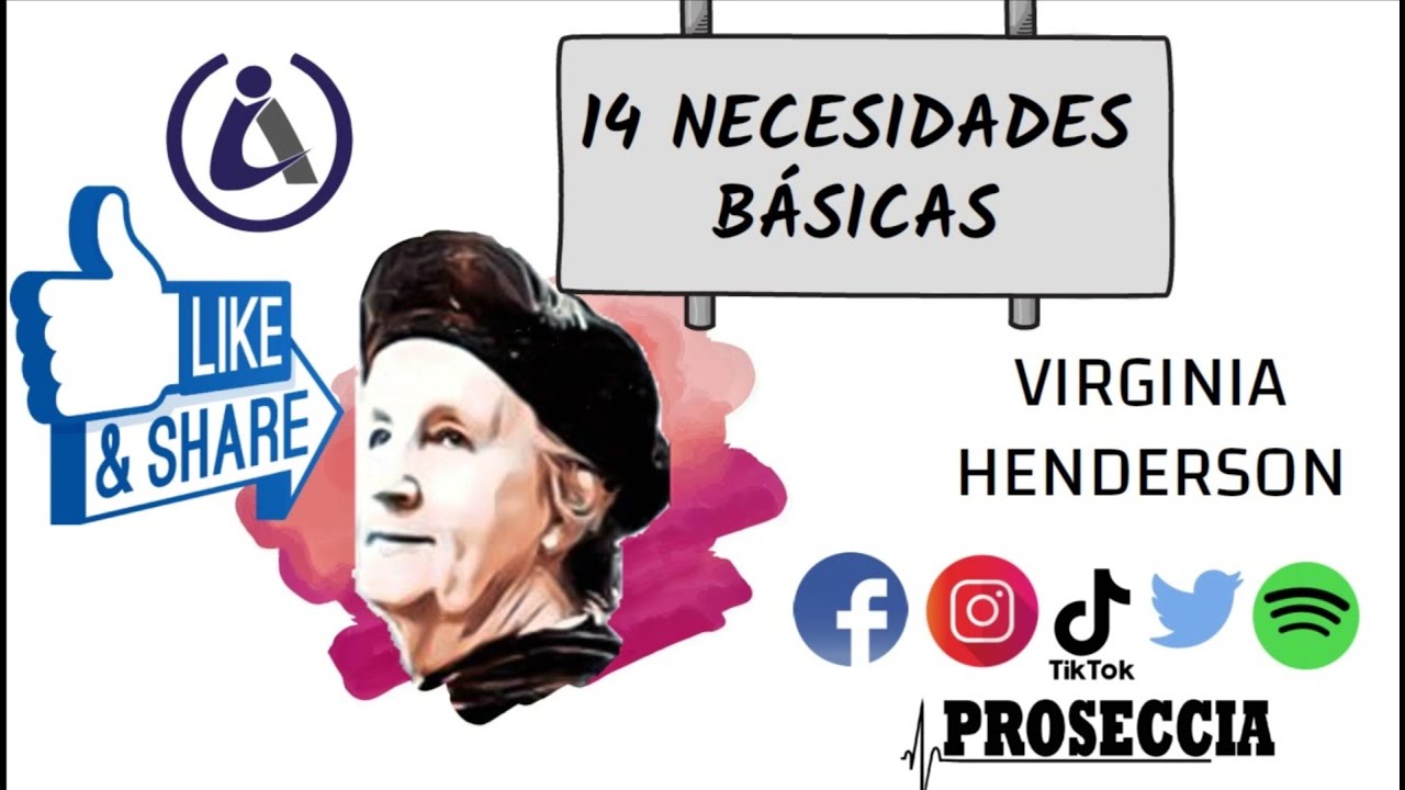 14 NECESIDADES BÁSICAS VIRGINIA HENDERSON