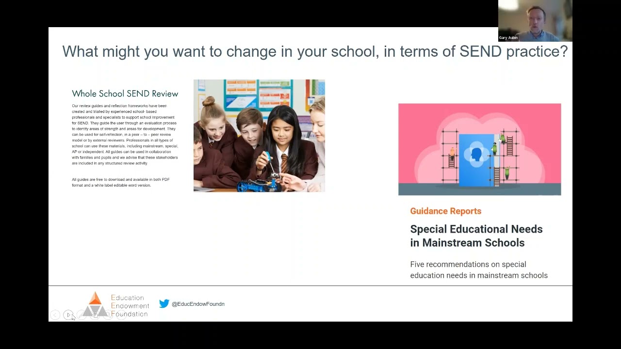 Webinar: Leading CPD for Inclusive SEND Provision (Part 1)
