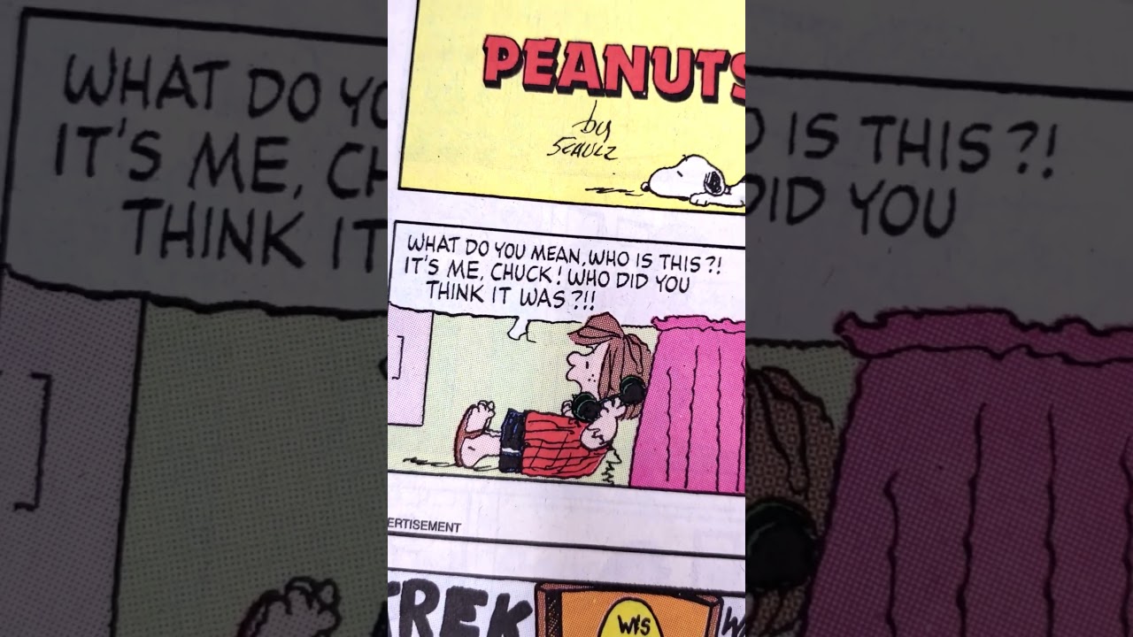 Do you miss me, Charlie Brown? Peanuts Comic Strip from October 19, 1997 | CollectPeanuts.com