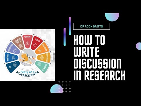 How to write discussion in Research??