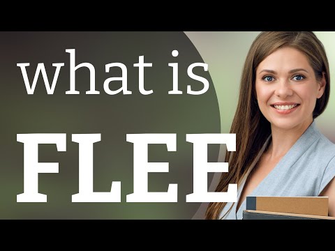 The Flight of "Flee": Understanding its Meaning