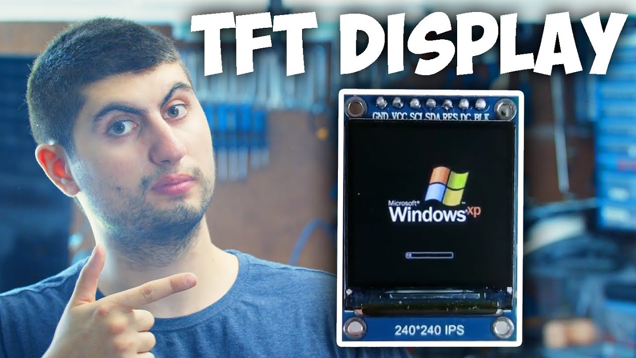 TFT Display and Arduino: Setup and Programming | How to connect LCD to arduino 1.8