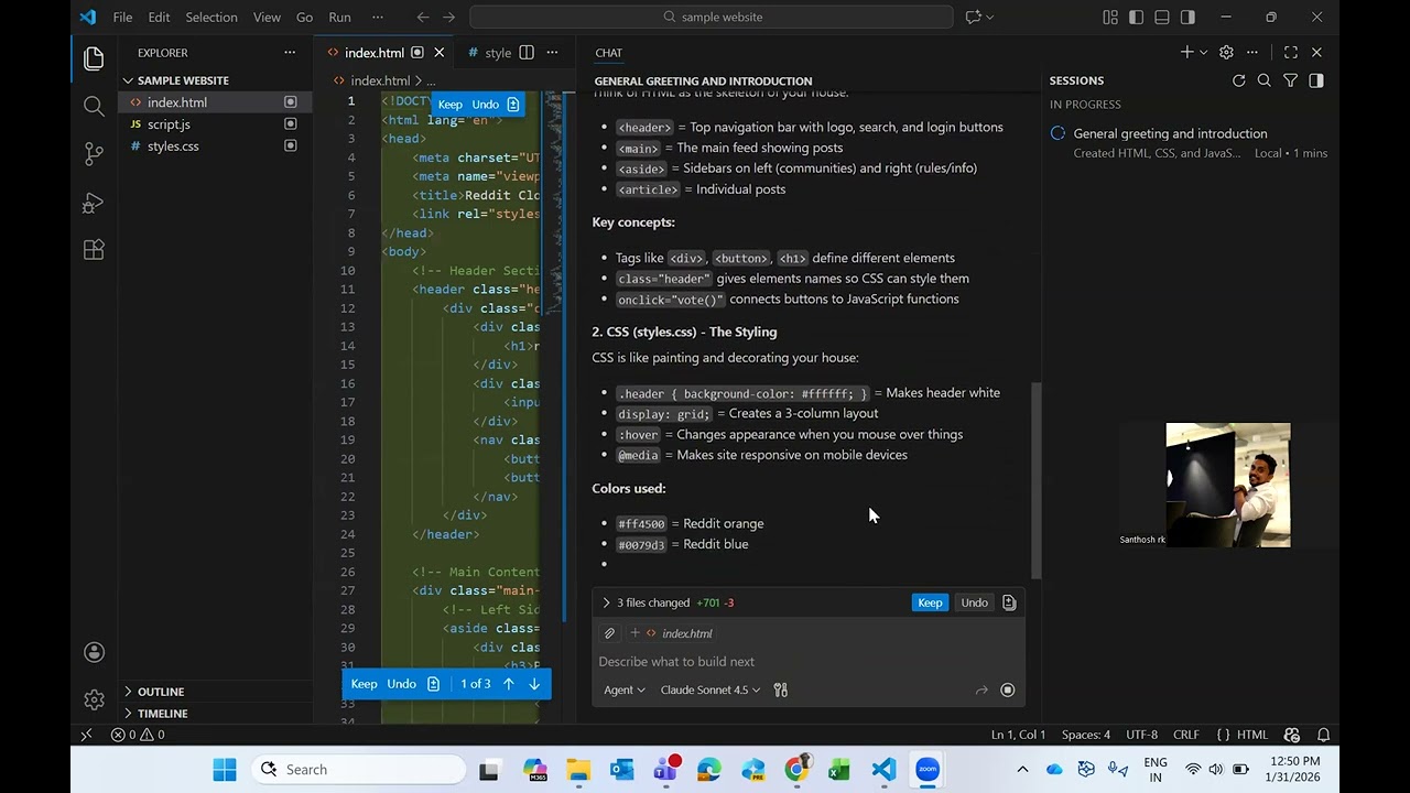 👉 I Built a Website Using GitHub Copilot with ZERO Coding Knowledge