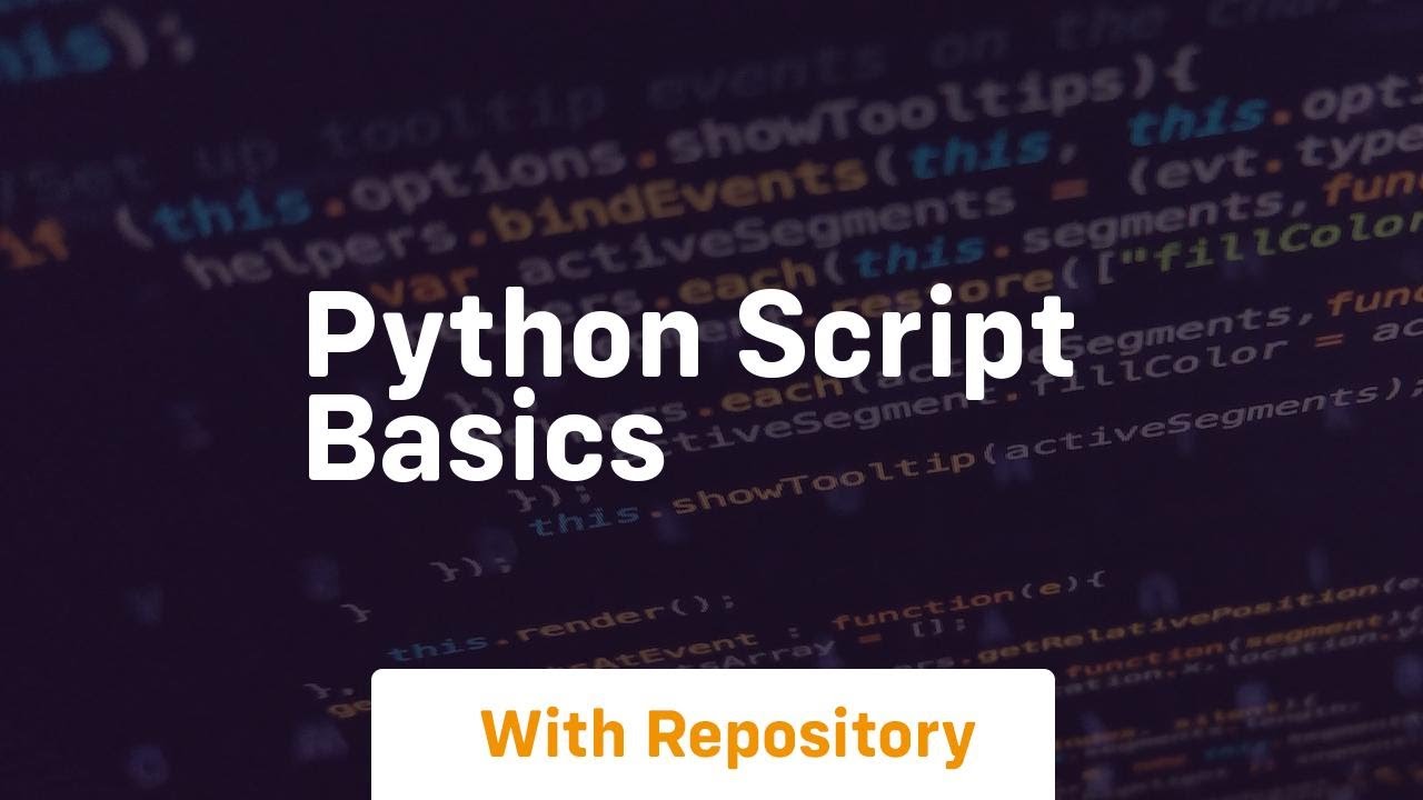 python script basics