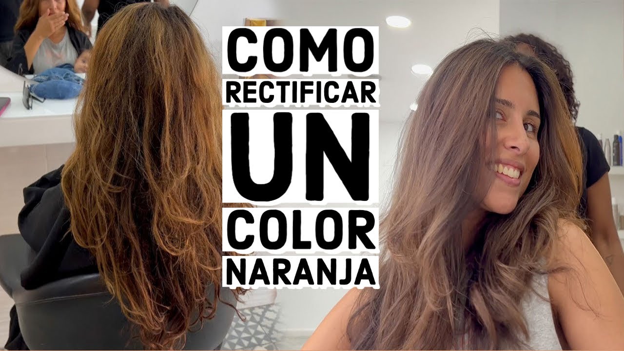 Cómo rectificar un color naranja a marrón frío | Belleza