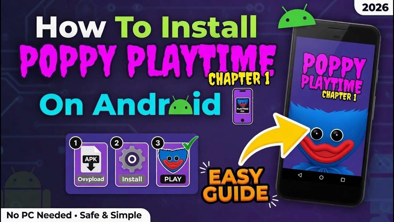 How To Install Poppy Playtime Chapter 1 On Android 🎮📲 (Easy Guide)