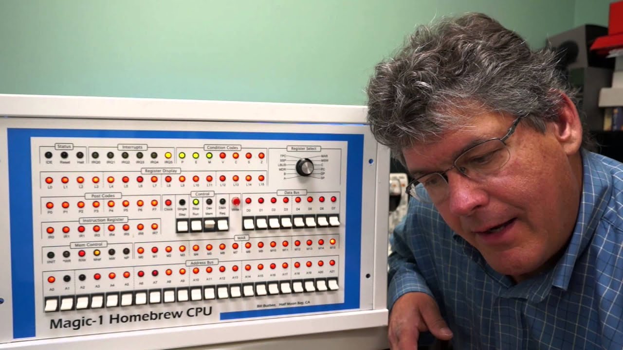 Minimal 64 and TTL Breadboard Computer with Lego Paper tape reader - Hardware - Retro Computing
