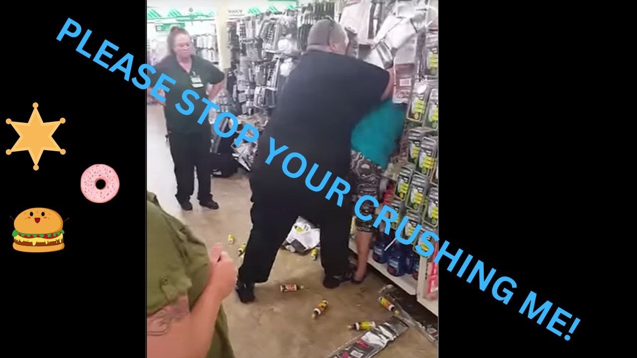MASSIVE Cop Vs Small Dollar Store Customer!