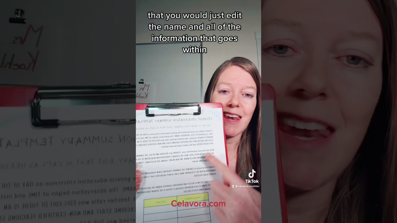 Free Tool for Special Education Teachers - Download IEP Student Observation Summary Templates & More