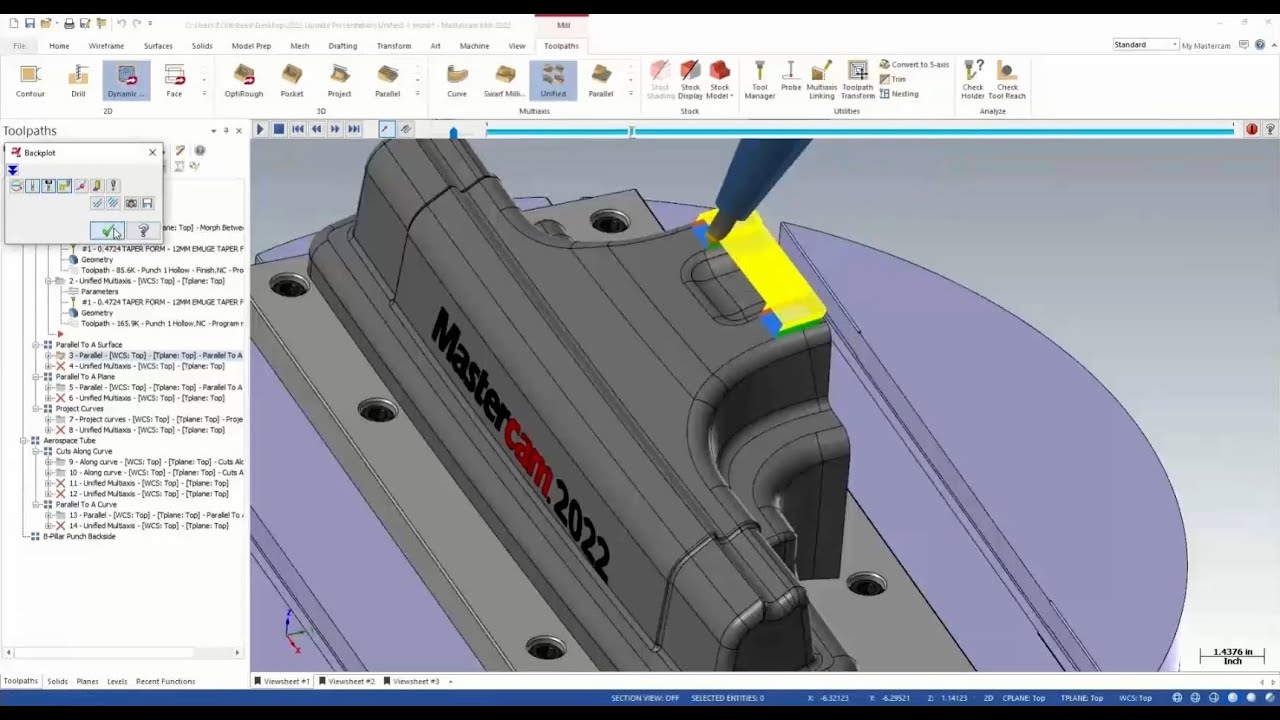 Morph and Parallel Toolpaths