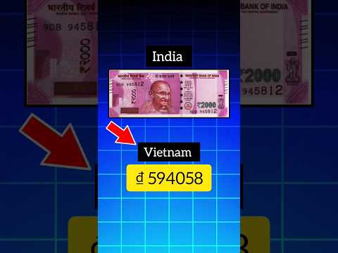 Vietnam vs India Currency #shots #money #currency
