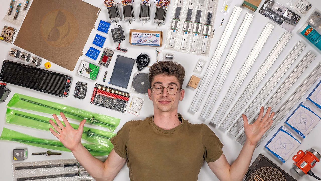 I'm Building A Custom 3D Printer - Here's The Plan