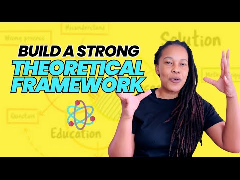 How to Frame Your Theory for a Strong Research Proposal